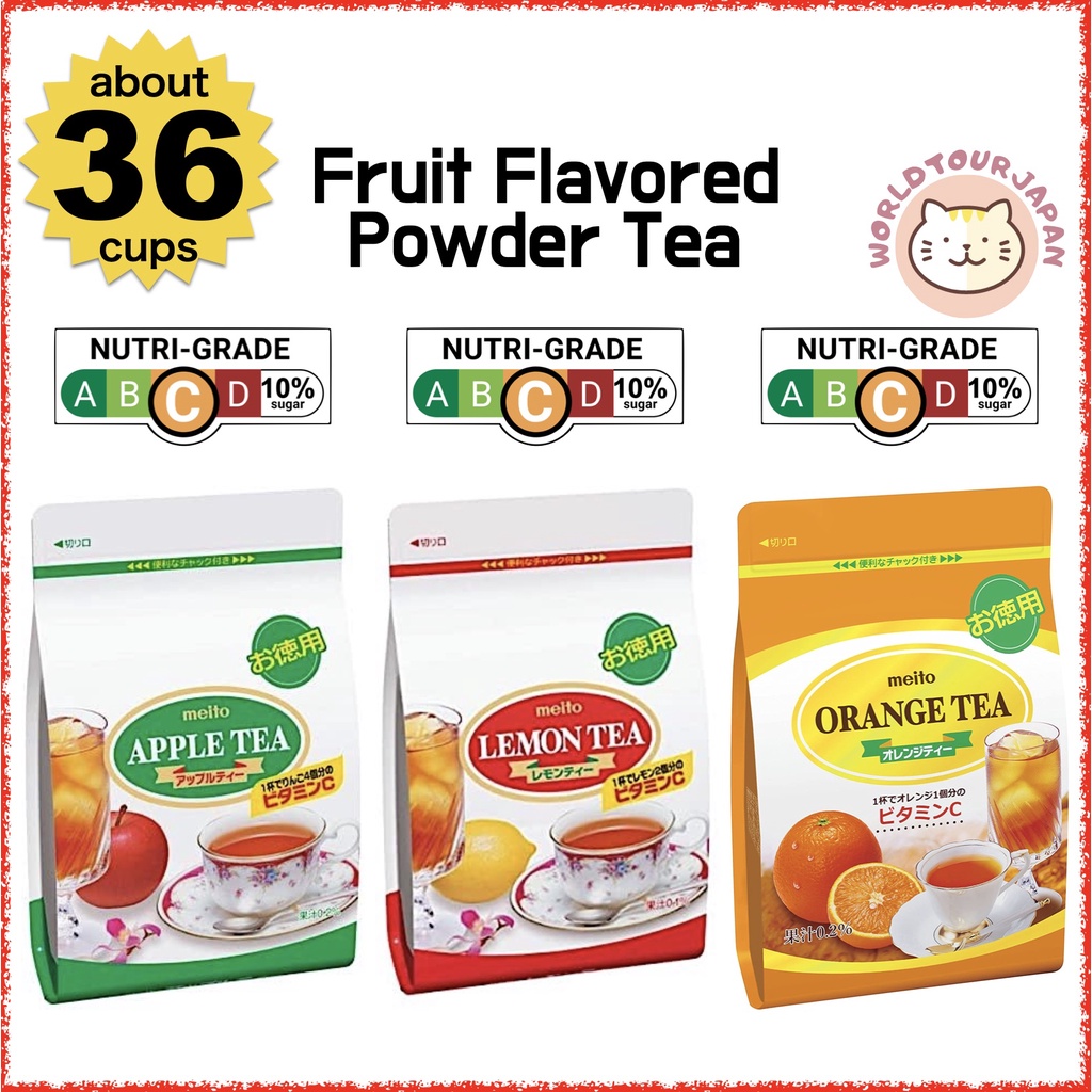 MEITO Powder Fruit Tea Series / 470g / about 36 cup of tea / Apple ...