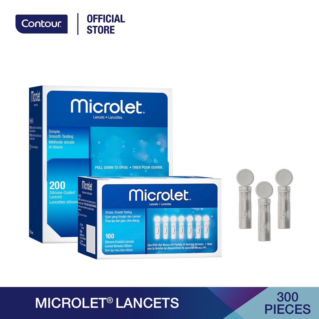 Microlet Lancets, 300pcs | Shopee Singapore