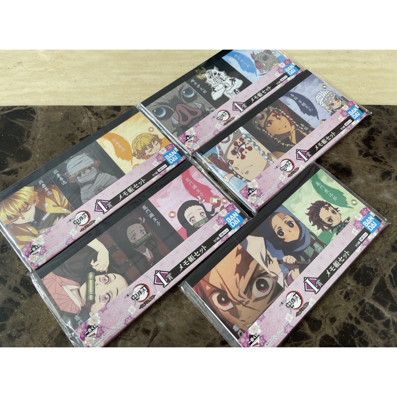 demon slayer kimetsu no yaiba tengen is kuji mini notepad nezuko ...