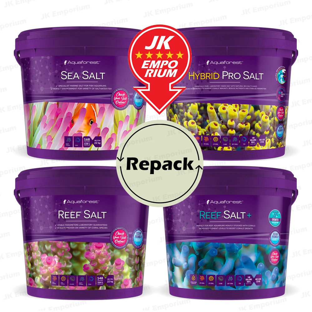 REPACK Aquaforest Sea Reef Hybrid Pro Salt + Plus Mix For Marine ...