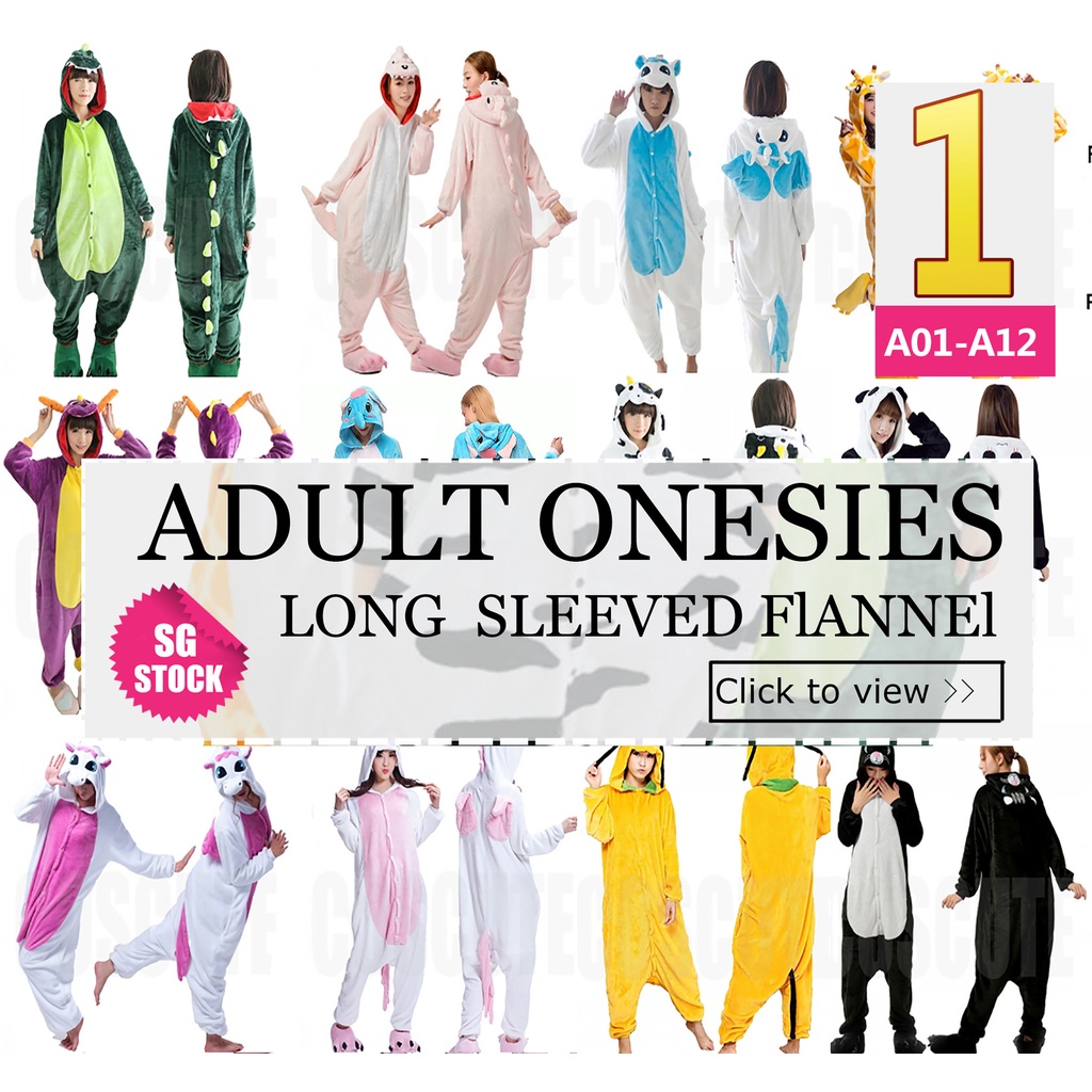 Onesie Animals N Cartoon Unisex Costumes Onesies Cosplay Cartoon-Group ...
