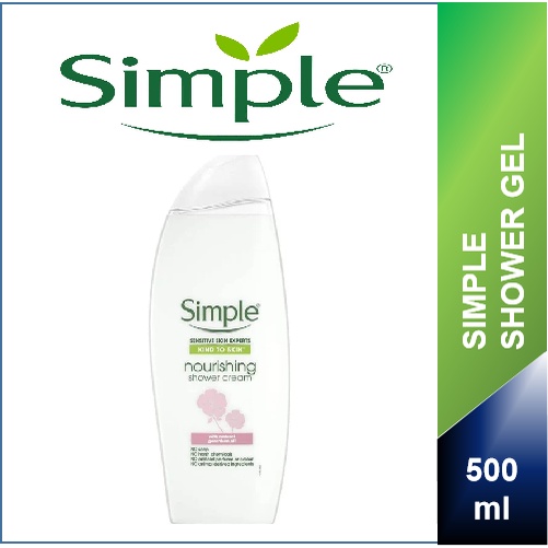 Simple Sensitive Skin - Nourishing Gentle Shower Cream 500ml | Shopee ...