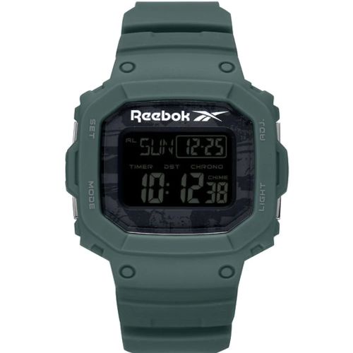 Reebok Proud Digital Green Men Watch RV-POD-G9-PGPG-BS | Shopee Singapore