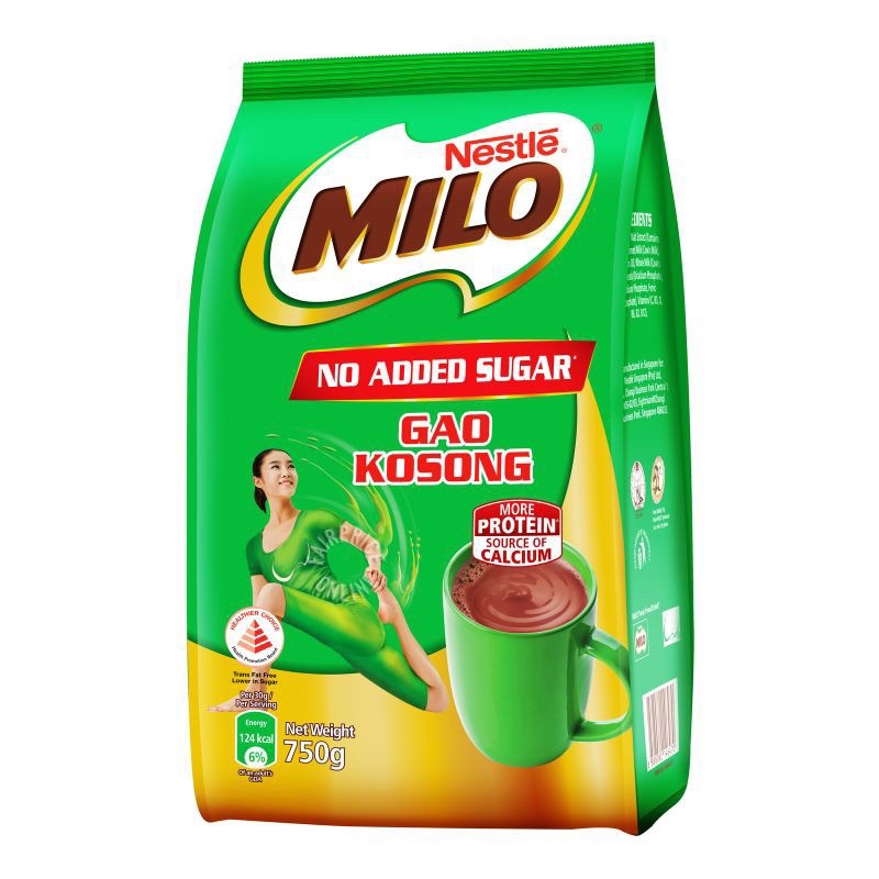 Nestle Milo Empty Gao 750g (Sugar Free) | Shopee Singapore