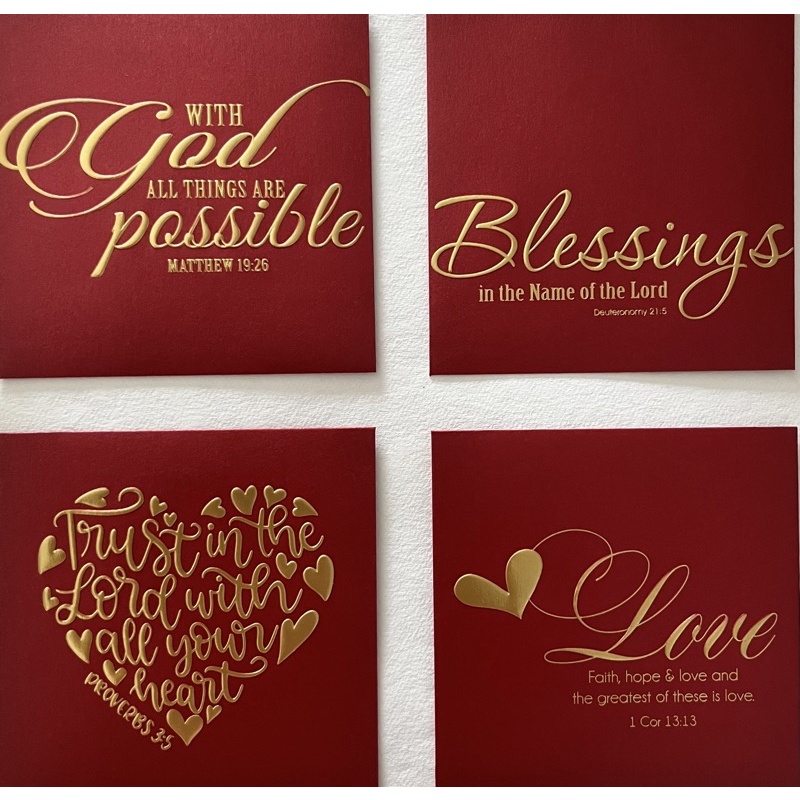 Christian Red packets with Verses | Shopee Singapore