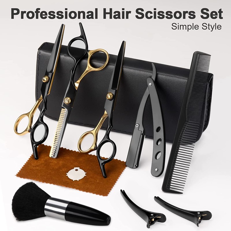 Hairdressing scissors Set, Japan imported high-quality Haircut Scissor ...