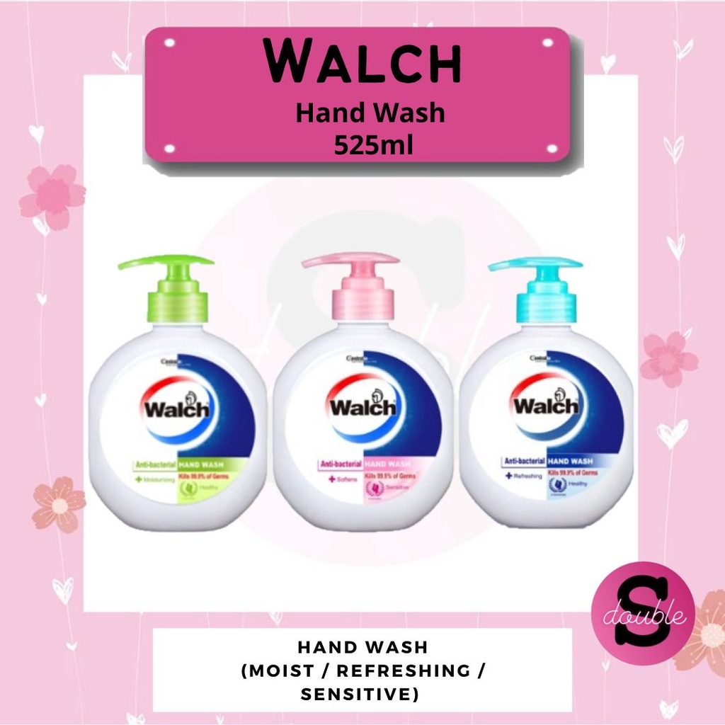 Walch Anti-bacterial Hand Wash 525ml | Shopee Singapore