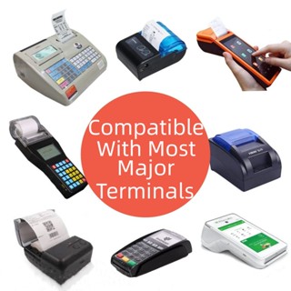 Credit Card Machine Thermal Paper Receipt Roll Cash Till Register Rolls ...