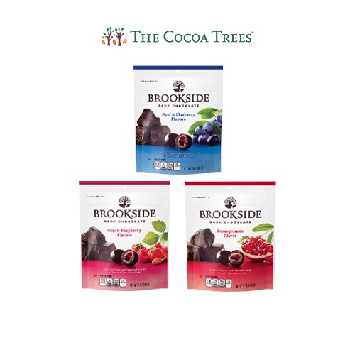 BROOKSIDE Dark Chocolate Pouch 198g | Shopee Singapore