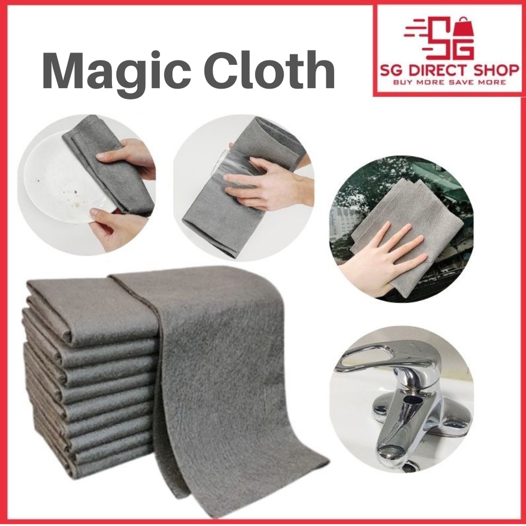 Magic cloth to wipe glass cloth without leaving marks special watermark ...