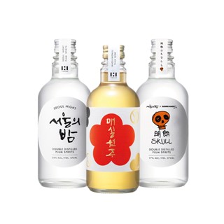 [THE HAN] Seoul Night Plum Spirit (ABV 25%)/Cheerful Skull Gin (ABV.17% ...