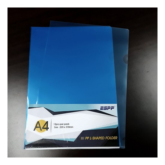 [SG Stock] A4 L-Shape Colour Document Folder (12pcs per packet ...