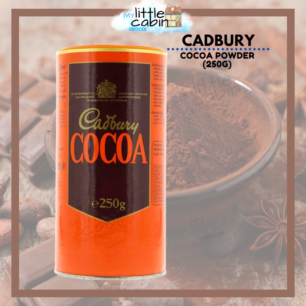[UK] Cadbury Cocoa Powder (250g) For Drinking and Baking / Chocolate ...