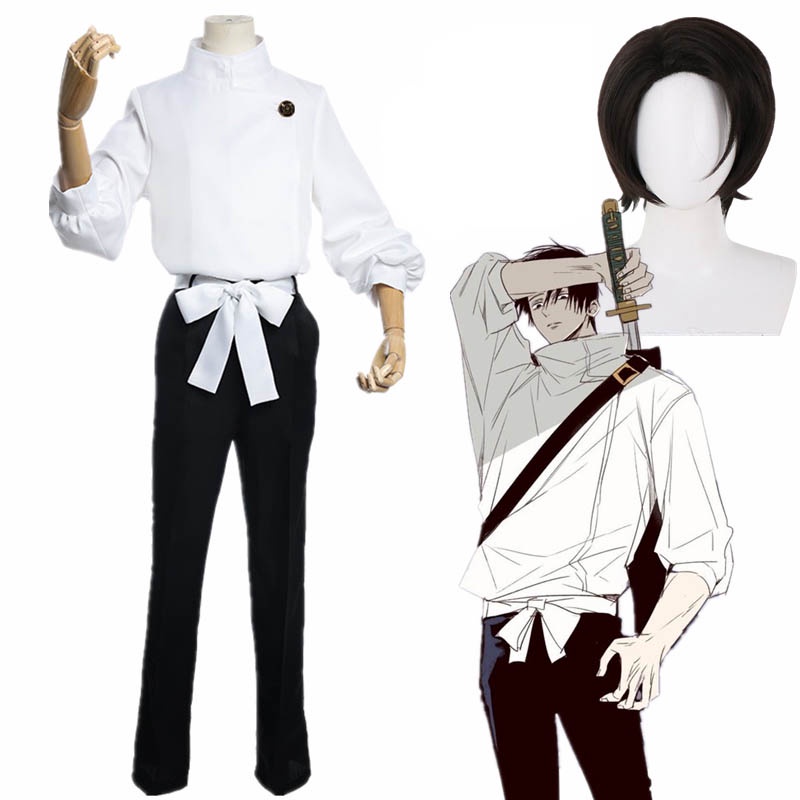 Anime Yuta Okkotsu Cosplay Costume Jujutsu Kaisen Cosplay Uniforms Tops ...