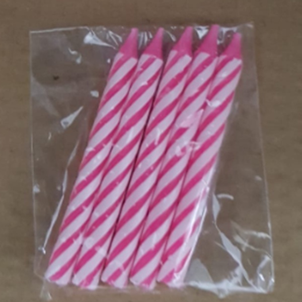 Threaded Candle for Cake (5pcs/pack) | Shopee Singapore