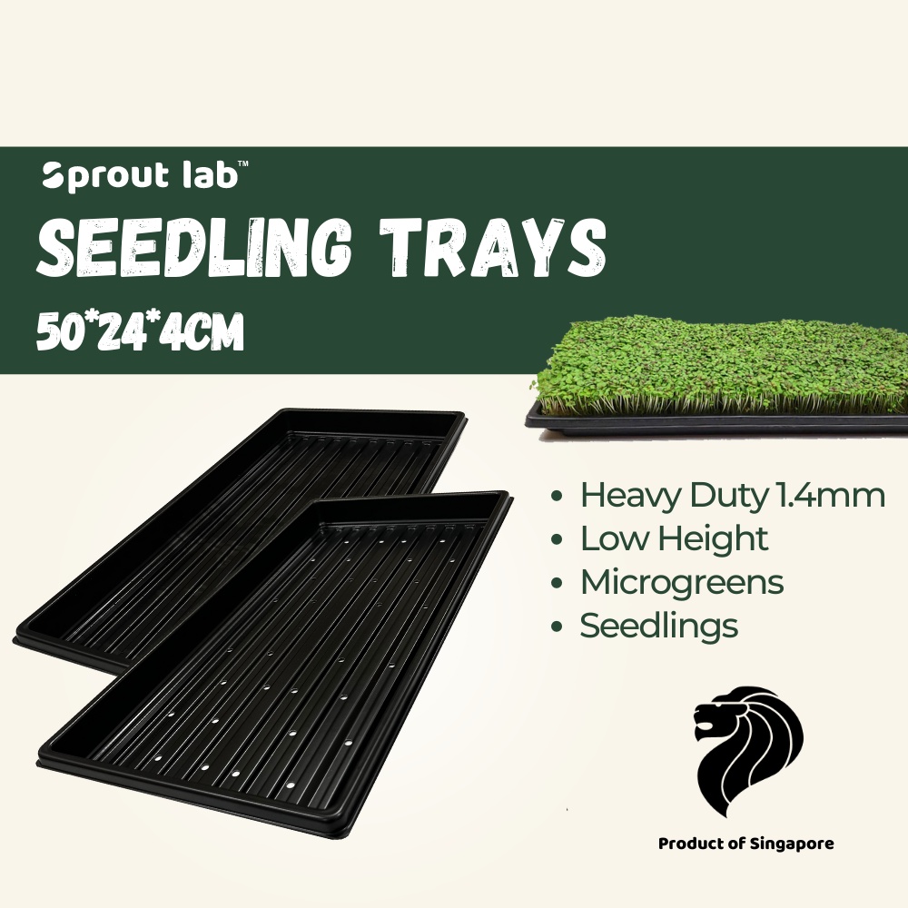 Sprout lab | Microgreens Seedling Tray HEAVY DUTY | Shopee Singapore