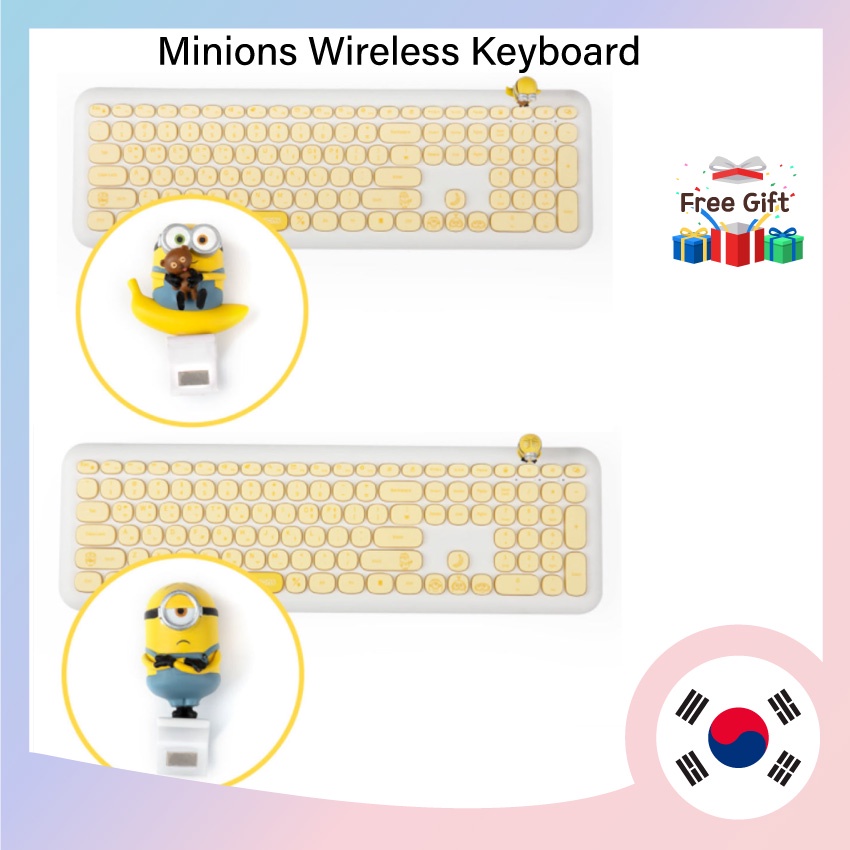 [ Minions ] Wireless Keyboard | Shopee Singapore