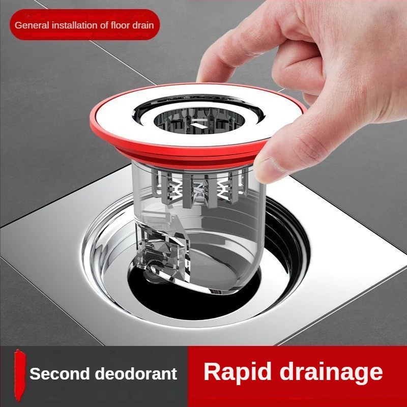 Floor Drain Bathroom Odor-proof Leak Core Drainage Insert Drain Plug ...