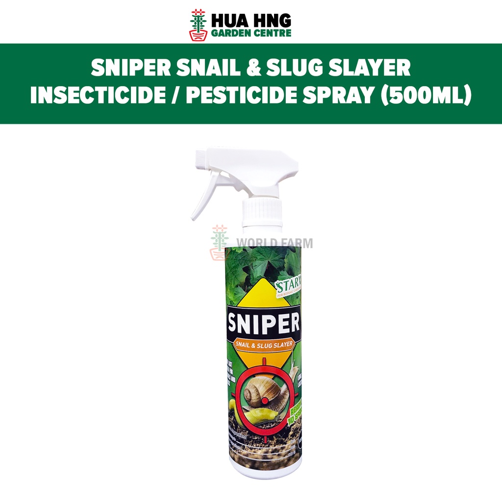 Sniper Snail & Slug Slayer, Metaldehyde Molluscicide For Garden, Ready ...
