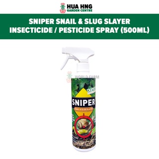 Sniper Snail & Slug Slayer, Metaldehyde Molluscicide For Garden, Ready ...