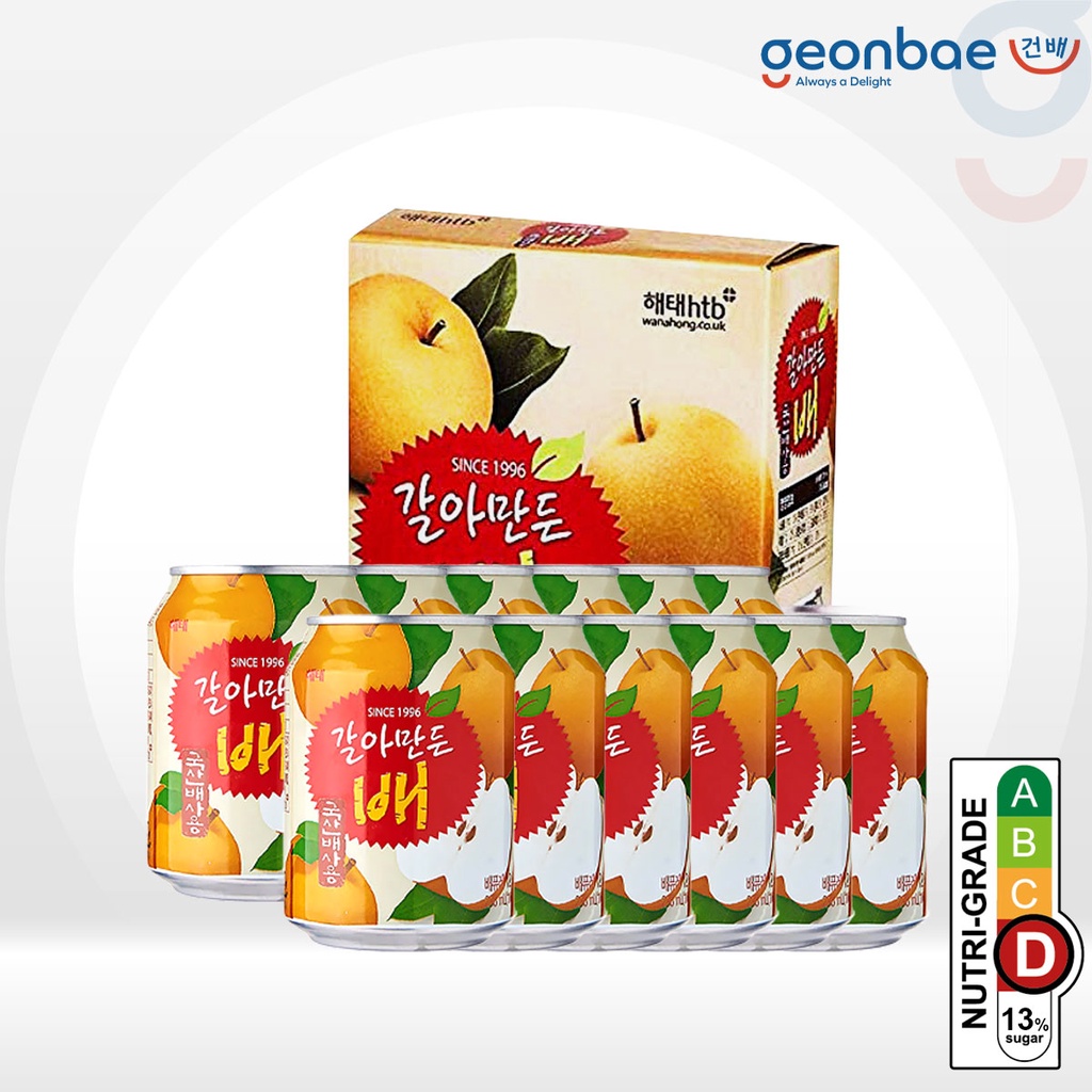 Haitai Pear Juice Box (12 x 238ml Cans) | Shopee Singapore