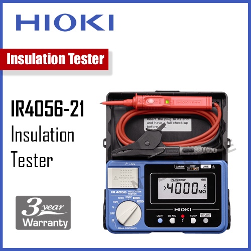 Hioki IR4056-21 Digital Insulation Tester or megohmmeters (Made in ...