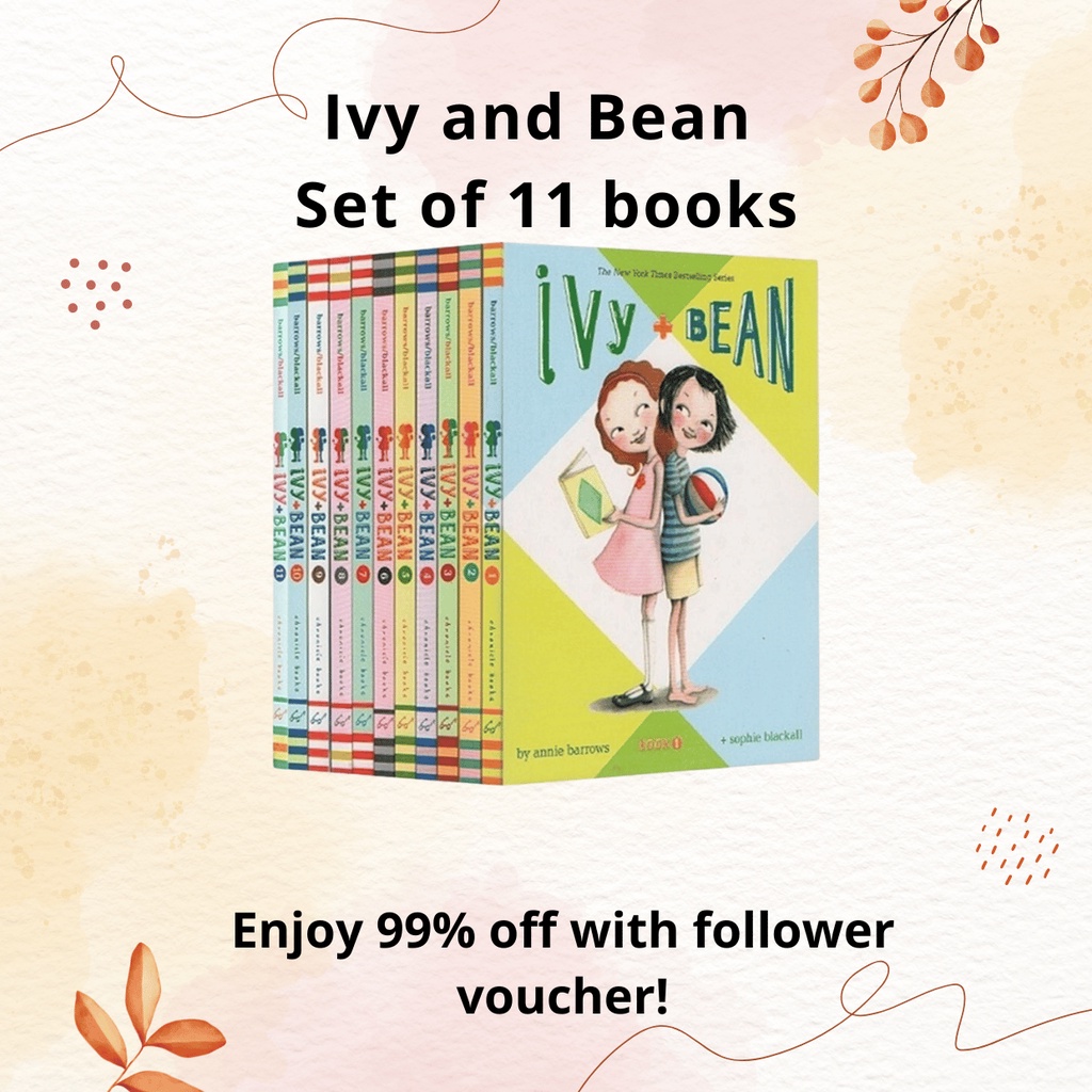 [SG Stock] Ivy & Bean by Annie Barrows (11 Books) | Shopee Singapore