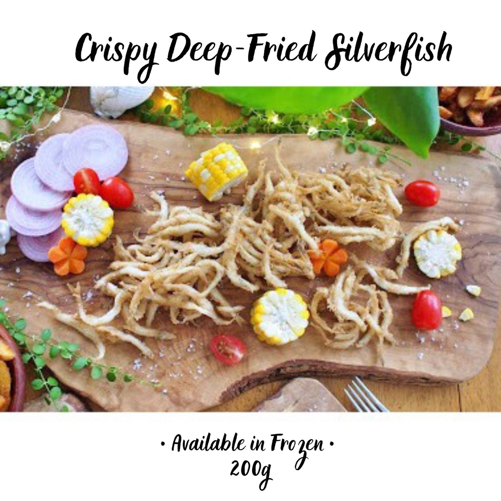 Crispy Deep-Fried Silverfish (200g) | Shopee Singapore