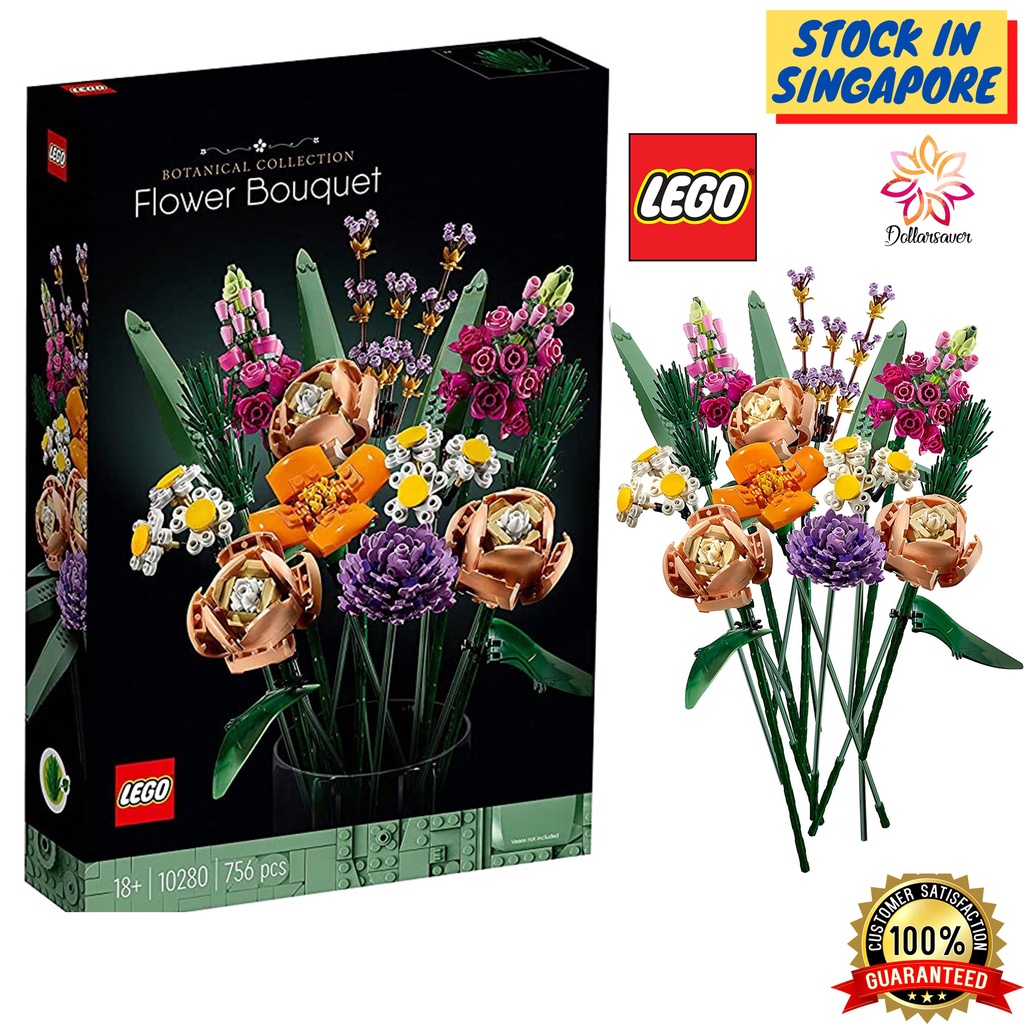 LEGO Creator Expert 10280 Flower Bouquet (756 Pieces) | Shopee Singapore
