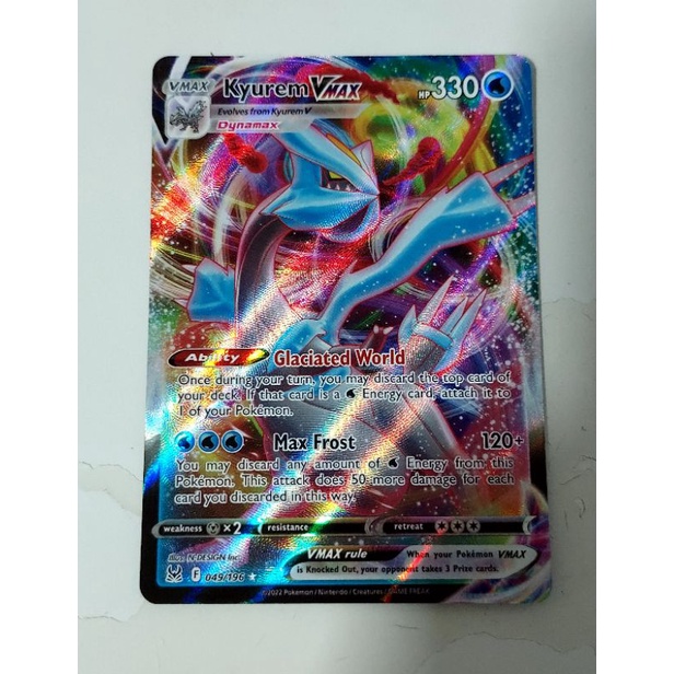 Pokemon kyurem vmax lost origin card | Shopee Singapore