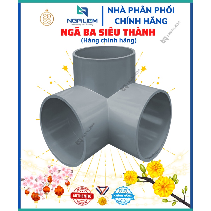 Super Thanh Three PVC Intersection (49,60,90,114) (3 Ends) | Shopee ...