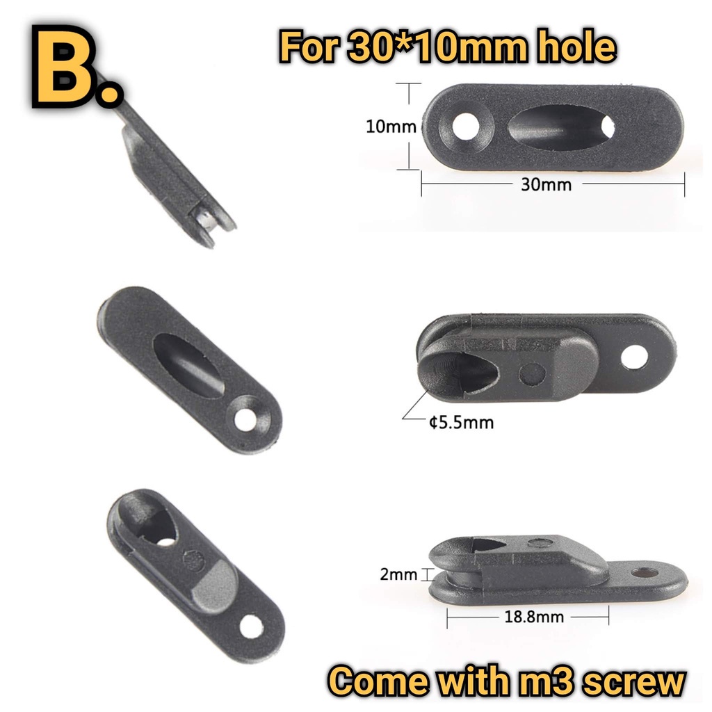 Bike Frame Cable Guide Cover | Single Hole | Shifting Brake Cable Di2 ...