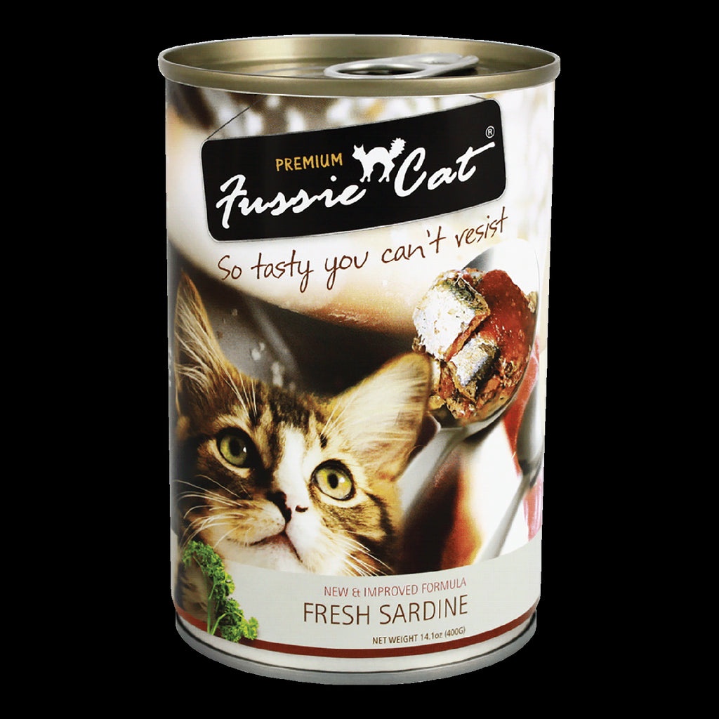 Fussie Cat Fresh Sardine Cat Wet Food 400g X24 | Shopee Singapore
