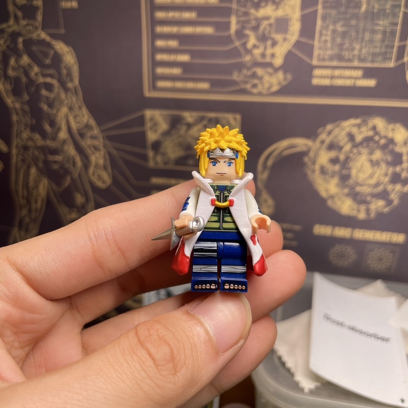 Custom minifigures Character: The Fourth Minato In anime naruto ...