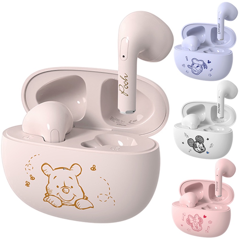 Disney Wireless Bluetooth Noise Cancelling Gaming Earbuds Headphones ...