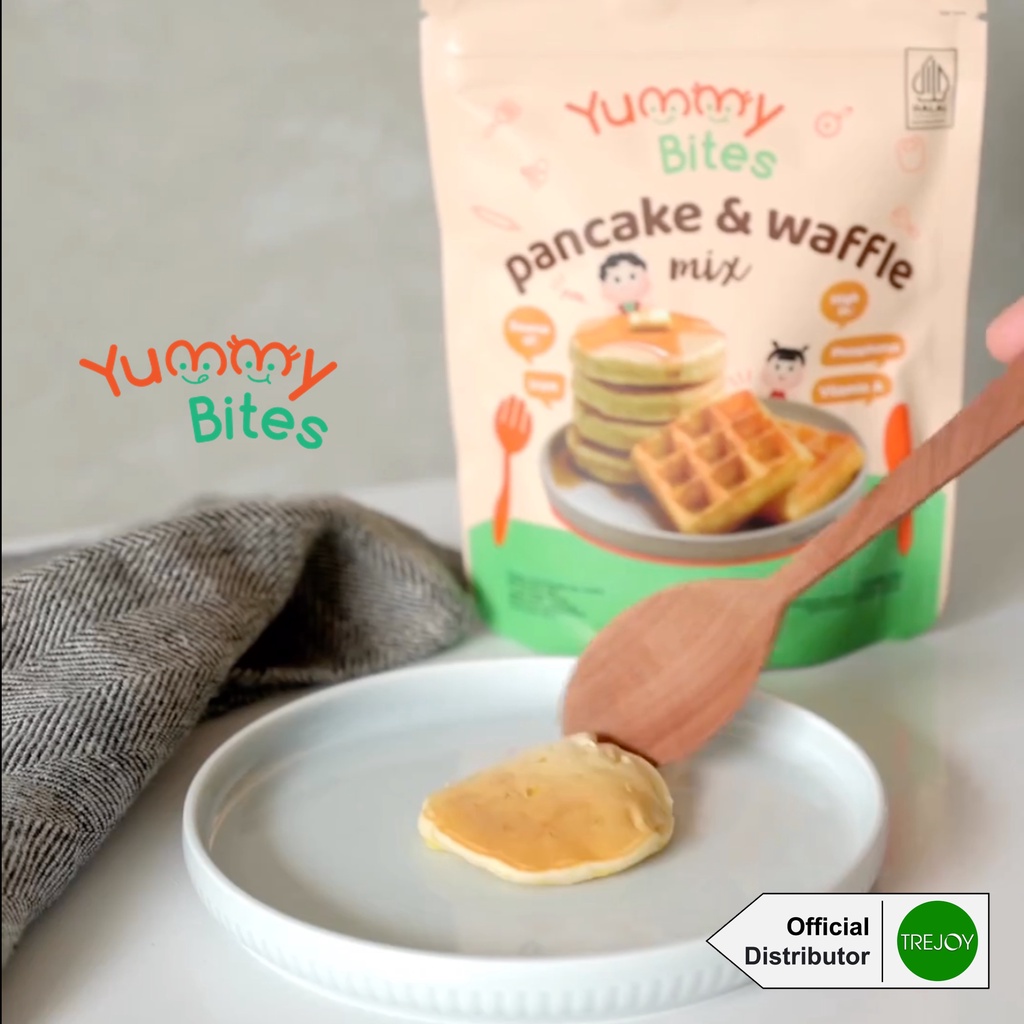 Yummy Bites Pancake and Waffle Mix (9 Months +) (130G) | Shopee Singapore