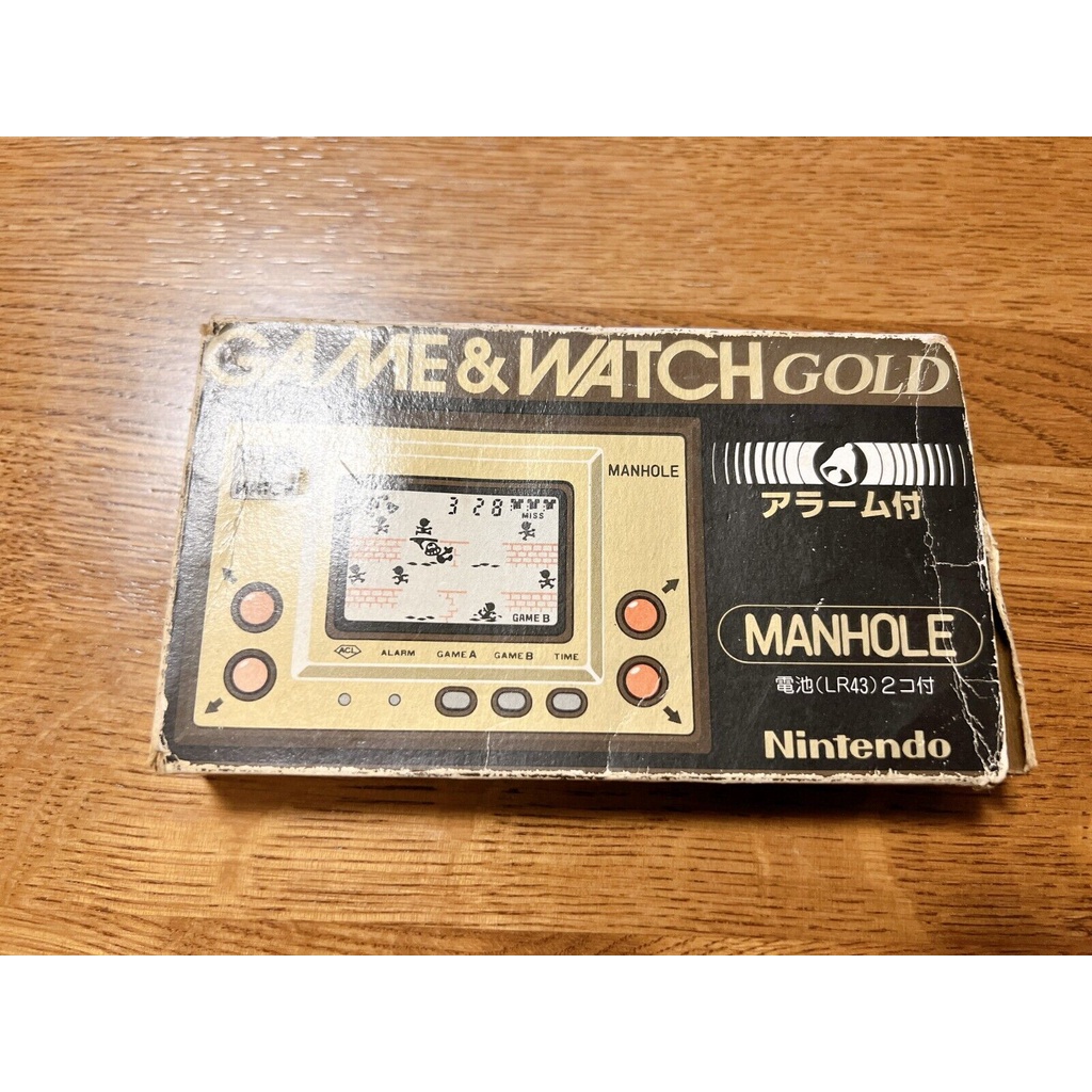 NINTENDO GAME AND & WATCH Manhole 1981 Retro Vintage From Japan ...