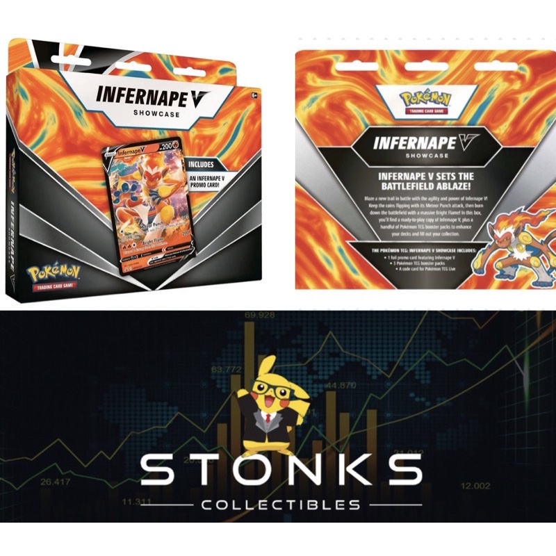Pokemon TCG Infernape V showcase box | Shopee Singapore