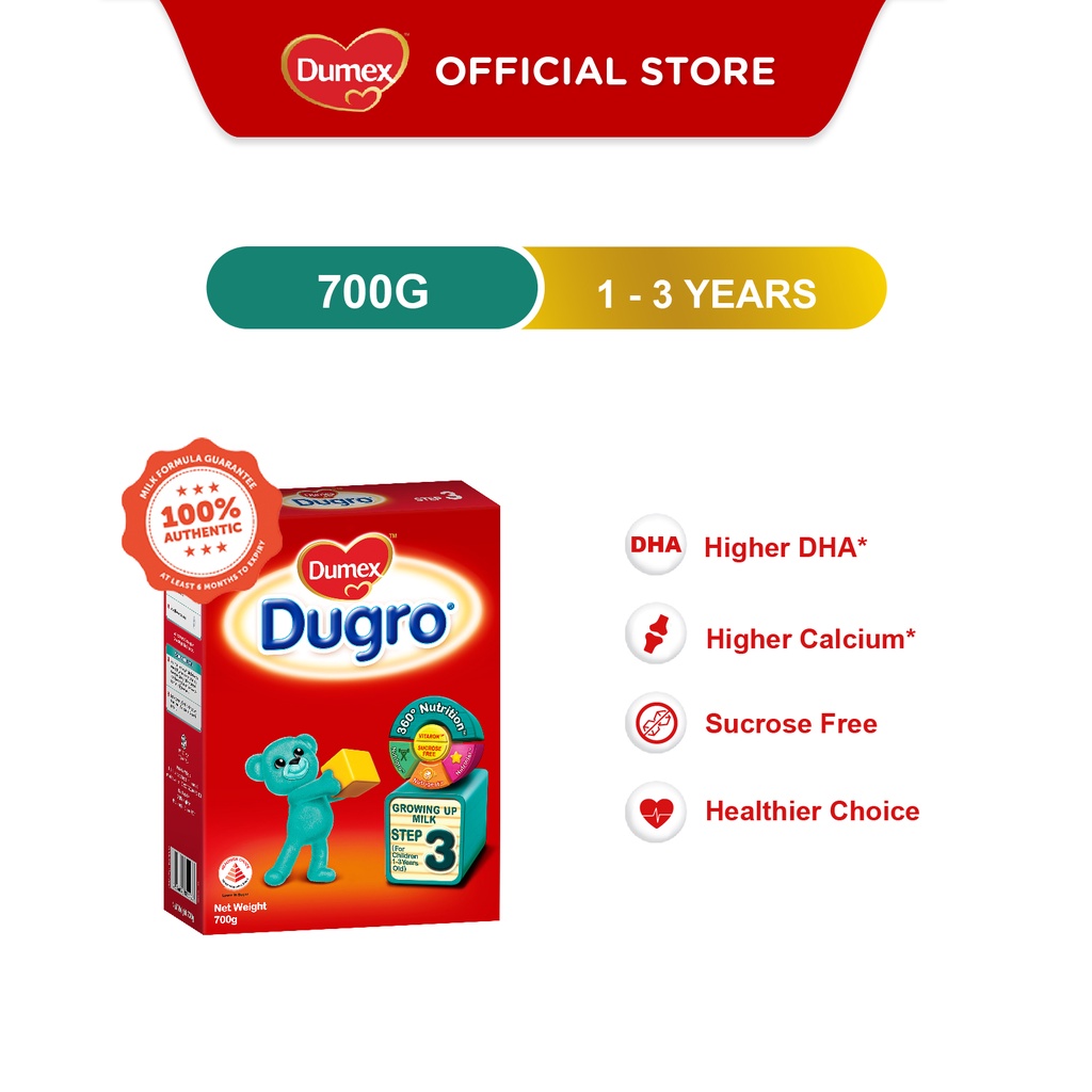 [Single Pack] Dumex Dugro Stage 3 Children Growing Up Milk Powder ...