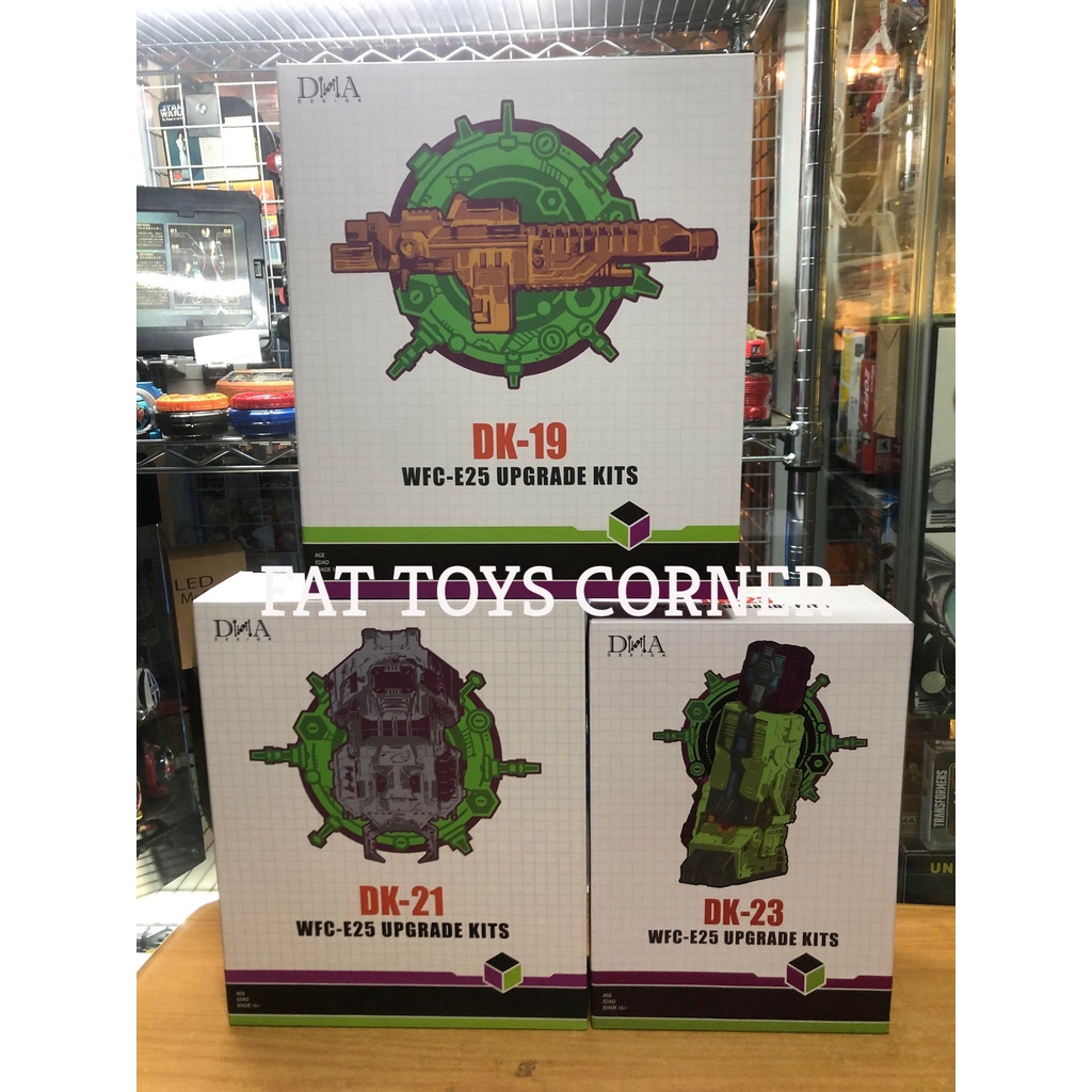 DNA Design DK-19, DK-21 & DK-23 Upgrade Kits for WFC-E25 Transformers ...