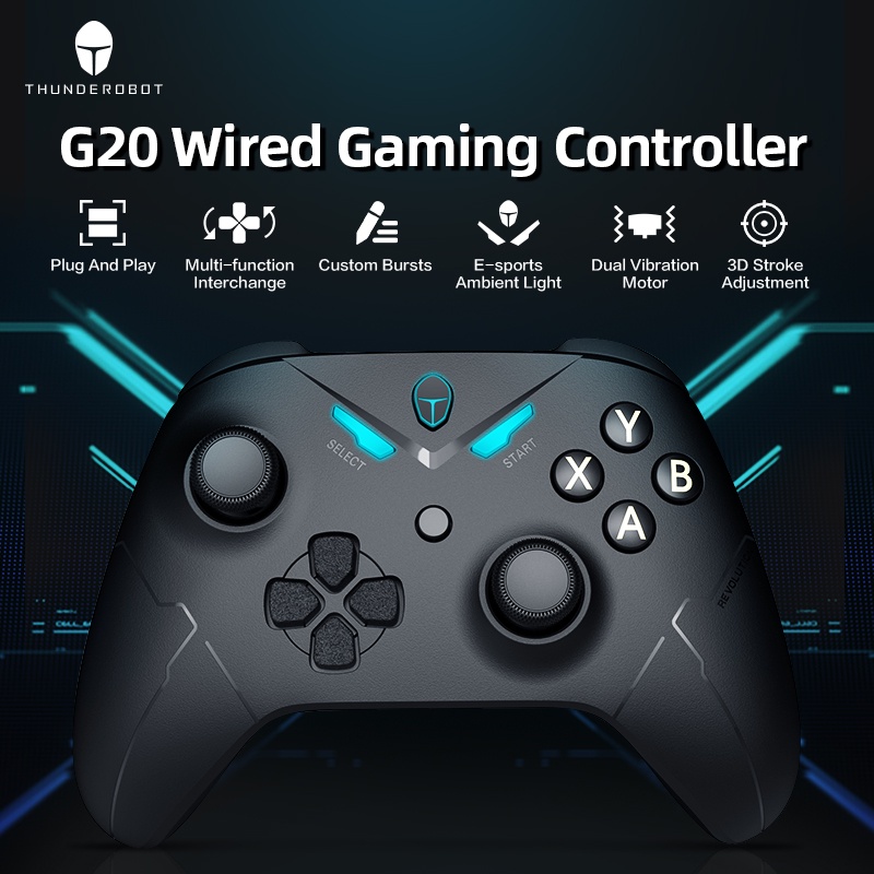 Thunderobot G20 Wired Gamepad Controller Custom Bursts Gaming ...