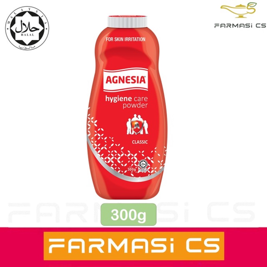 Agnesia Hygiene Care Powder 300g EXP:03/2025 [ Classic, For Skin ...