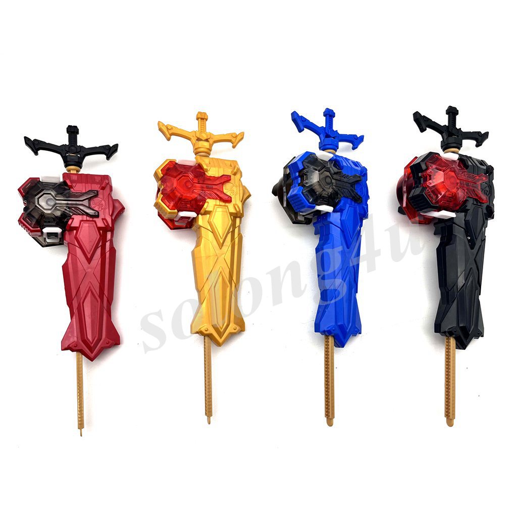 Solong4u Z B-200 Red/Black/Gold/Blue Burst Beyblade LR Sword Xiphoid ...