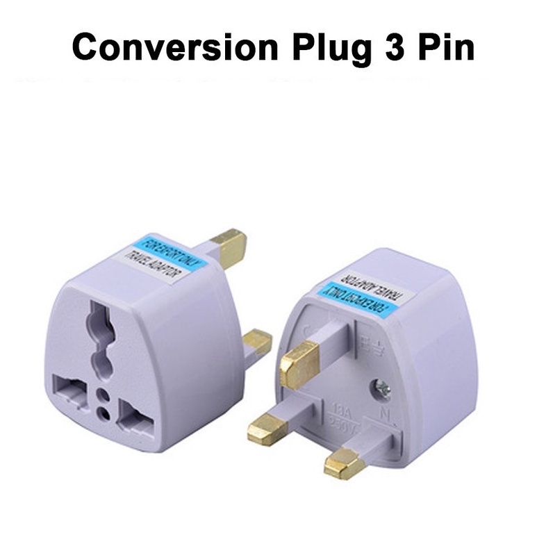 UK 3 Pin Plug Universal Adapter Travel Adapter, Universal Wall Plug ...