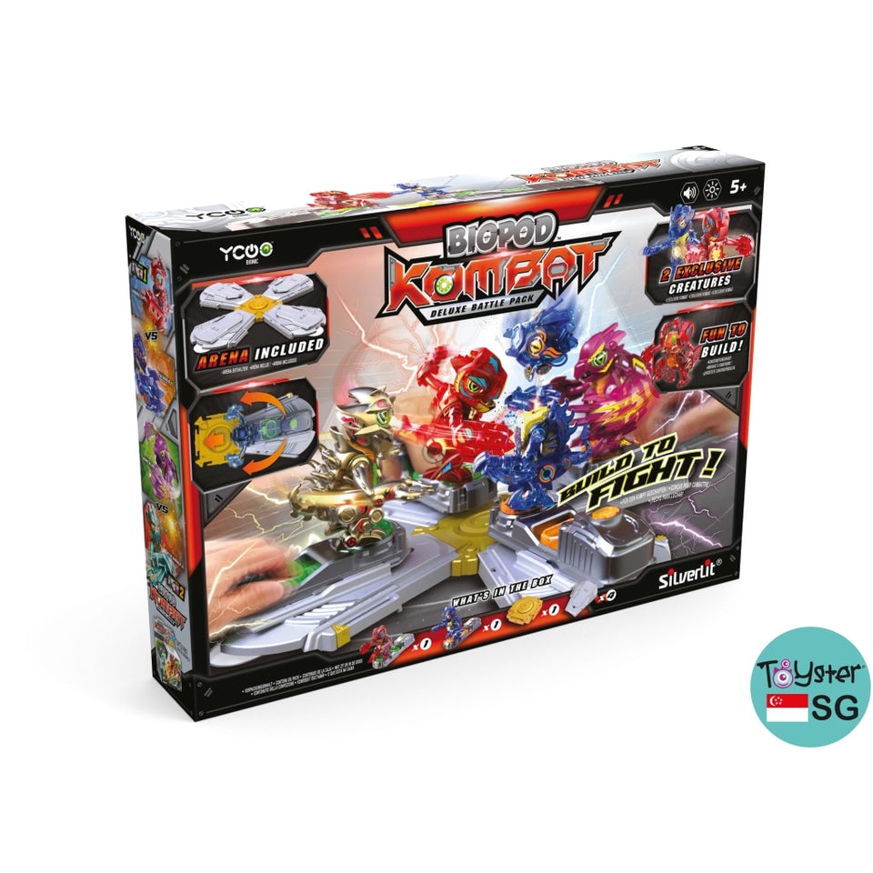 Silverlit Biopod Kombat Deluxe Battle Pack | Shopee Singapore
