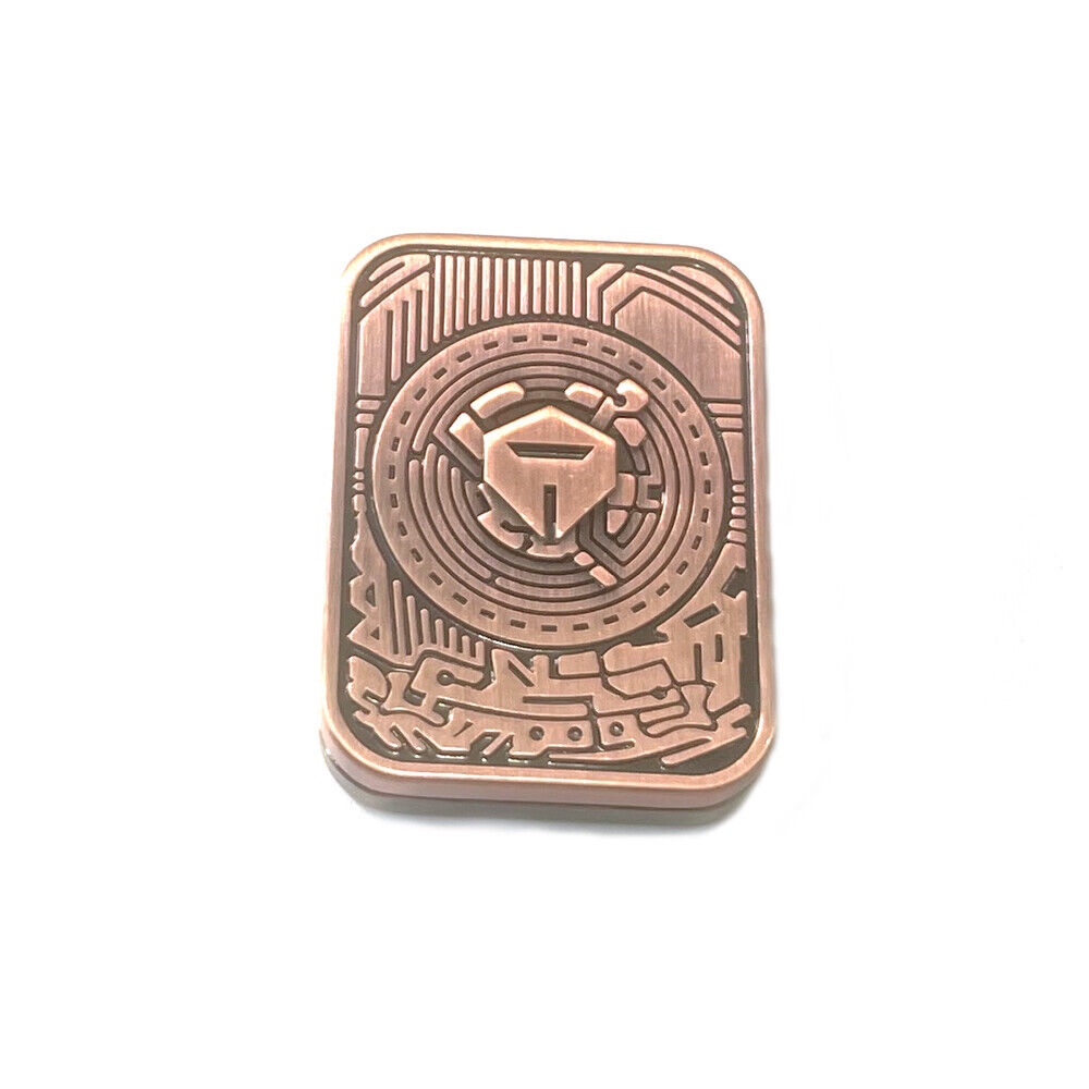 Cool Magnetic Fidget Slider, Metal Poker Haptic Coin Fidget Pad Push ...