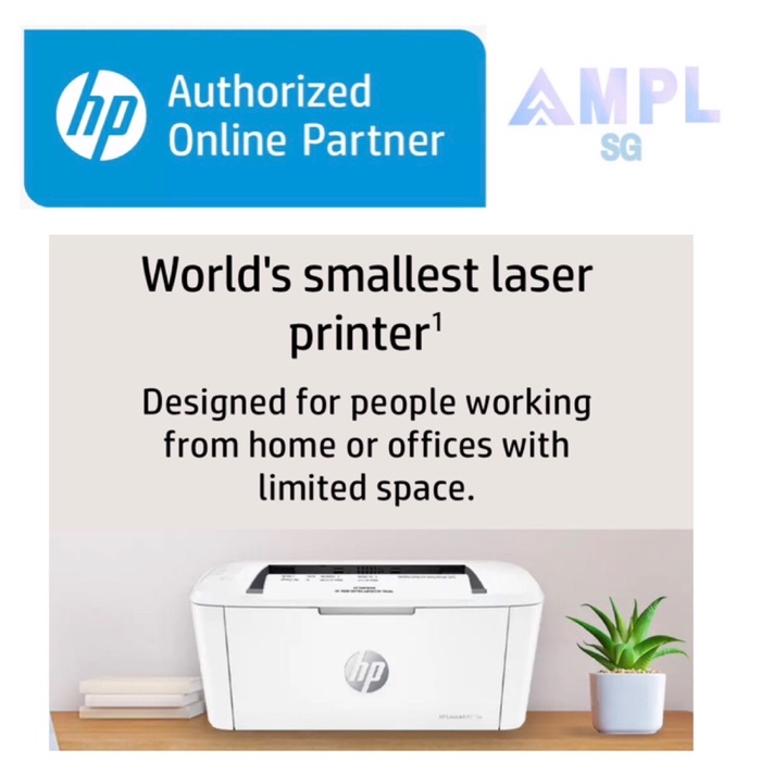 HP M111w Wireless Mono Laser Printer/Print Only / Orderable HP Toner ...