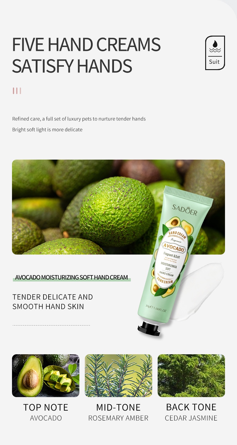 [SG Seller] SADOER 30g Plant Extract Moisturizing Hand Cream Lotion ...