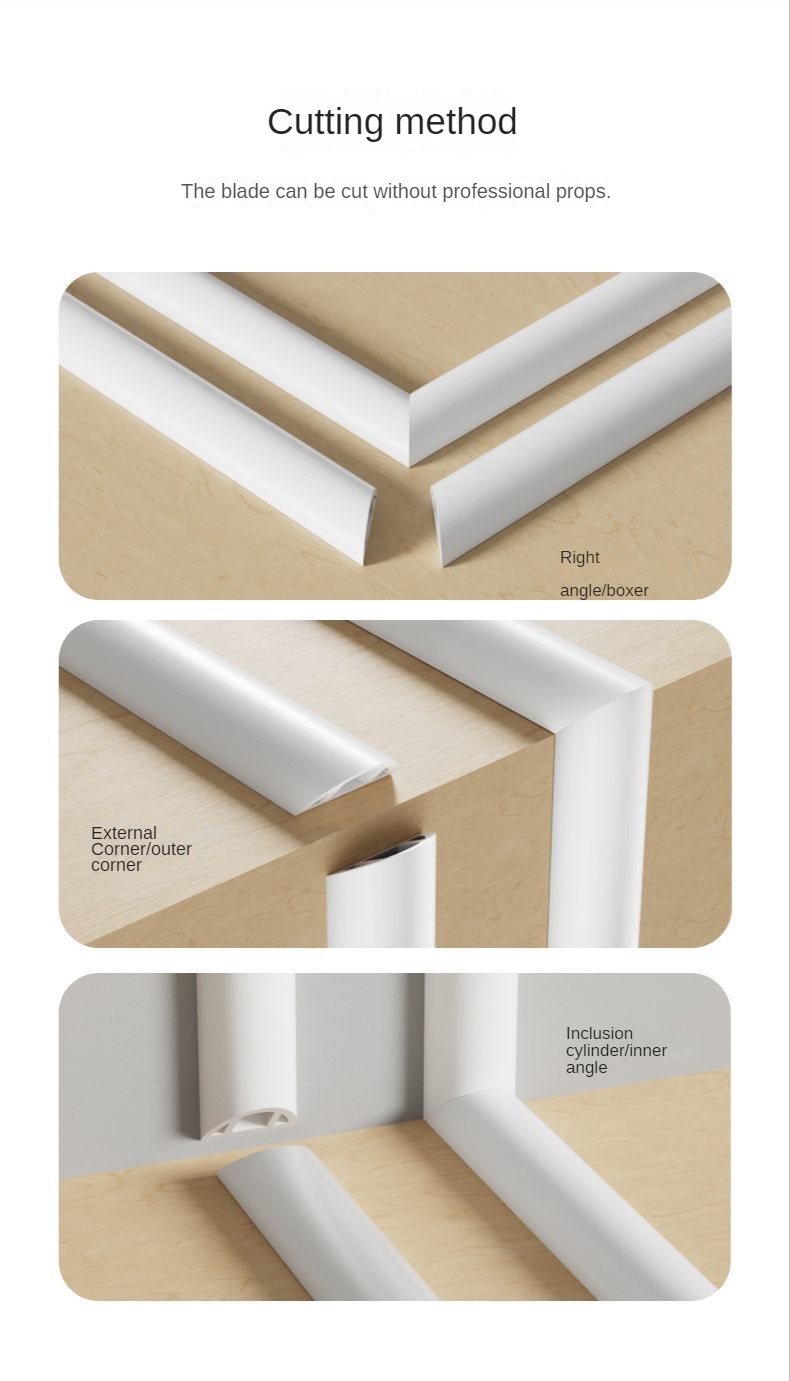 PVC Flexible Glue Trunking Floor Trunking Flexible Glue Anti-Pressure ...