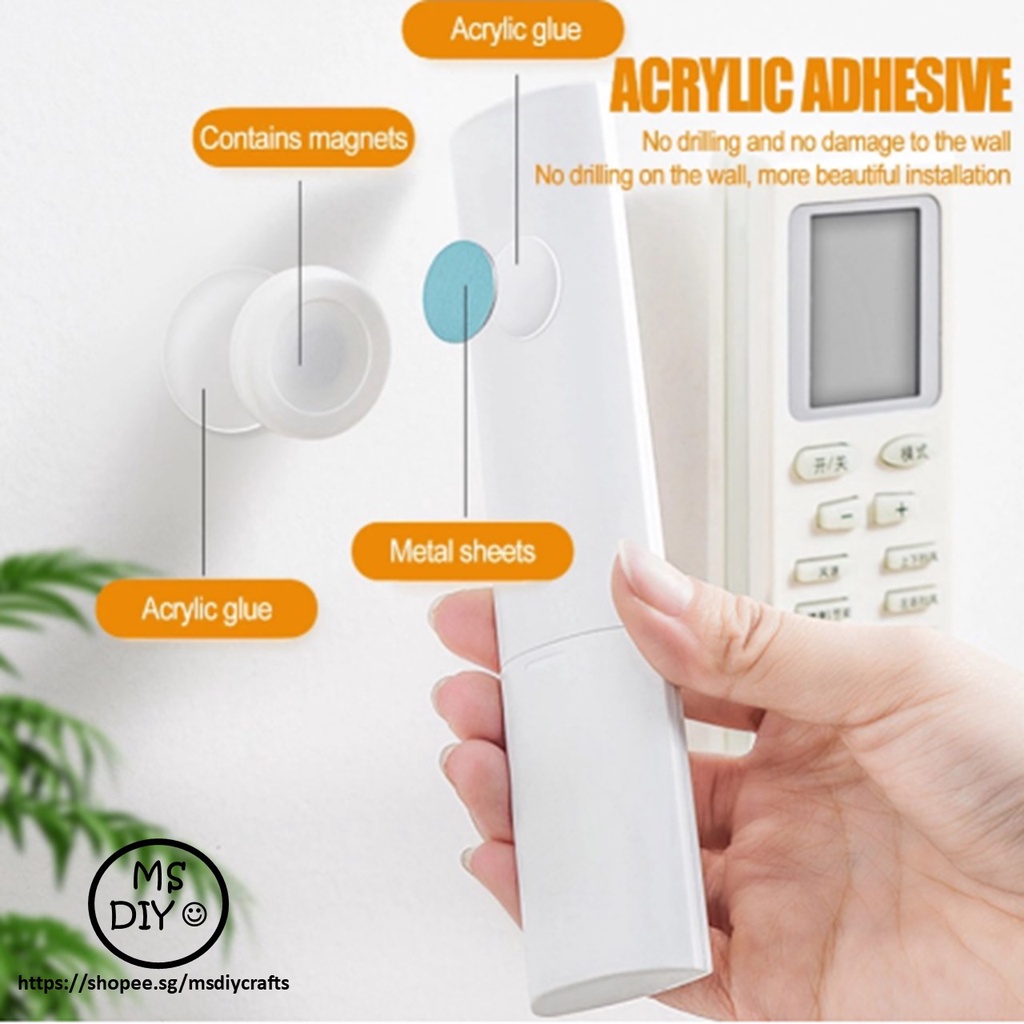 Local Stock - Magnetic Remote Control Holder Wall Mount on Cabinet ...